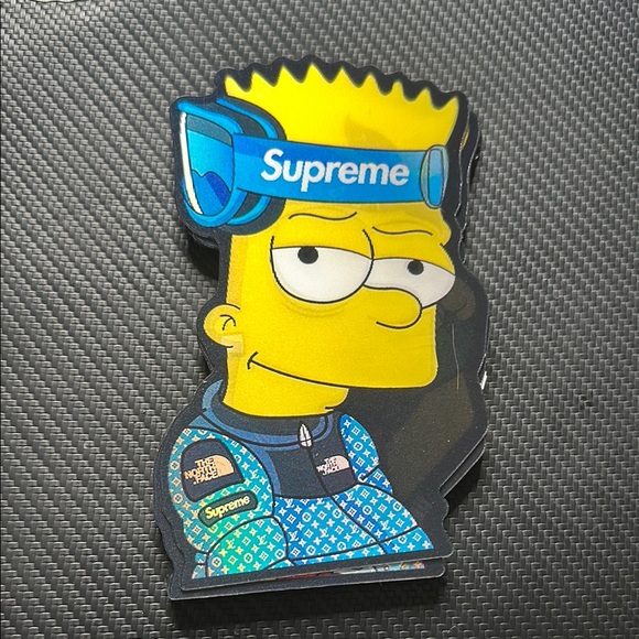other | Other | Supreme Bart Simpson Pin | Poshmark